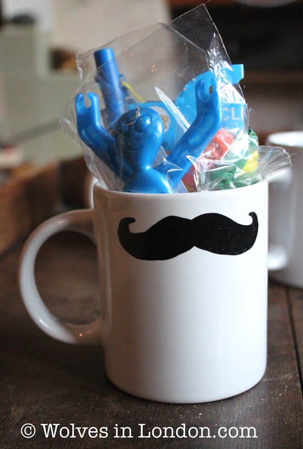 Moustache mugs, a perfect man present | Wolves in London